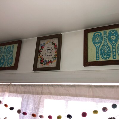 Floral Alphabet Poster - Etsy