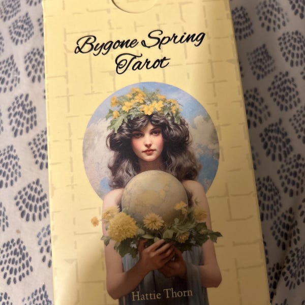 Bygone Spring Tarot • Antique Springtime 78-card Deck • Victorian ...