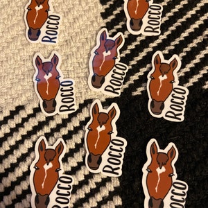Mare Horse Sticker Set, Laptop Sticker, Gifts for Horse Lovers, Gift ...