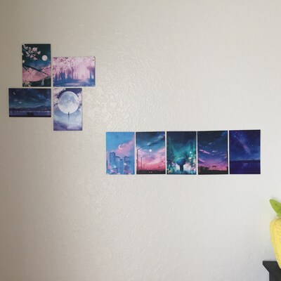 Art Postcard Set 4 Custom Art Postcards, Personalized Illustrated ...