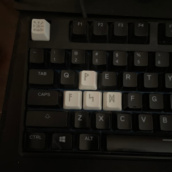 Rune Keycap Set, Elder Futhark Runes - Etsy
