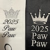 Custom Embroidered Pageant Sash With Caroline Font - Etsy