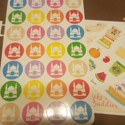 32 Masjid/mosque Icon Stickers Perfect for Life Planner, Kikki K ...