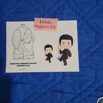 Yoongi El Capitxn Shibal DDAY Concert BTS Vinyl Waterpoof Sticker Suga ...