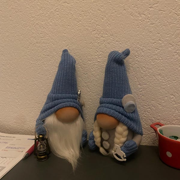 Set of Gnomes, 36 Cm - Add Rustic Touch to Your Home With Delightful ...