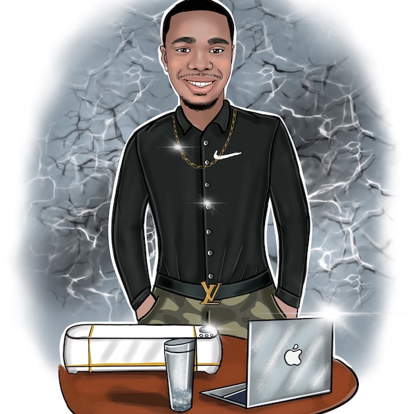 Portrait Logo - Custom Cartoon Portrait for Your Business Logo / Custom ...
