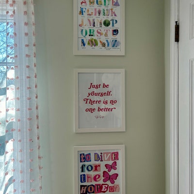 Taylor Swift Swiftie Alphabet Nursery or Playroom Digital Print for ...