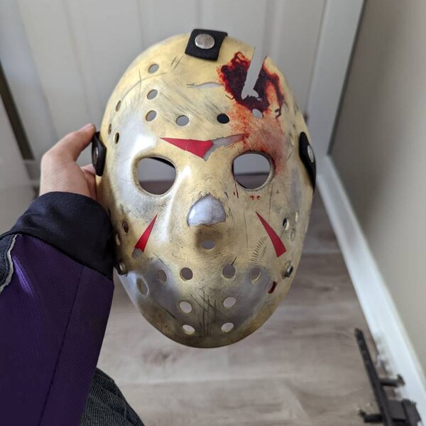 Friday the 13th Part 4 Jason Voorhees Hockey Mask(shower Scene) - Etsy