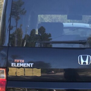 The Fifth Element Vinyl Decal, Car Accessory, Laptop Sticker or Instant ...