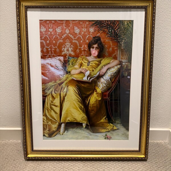 Marie Antoinette Altered Art Printable, Eclectic Wall Art Vintage Print ...