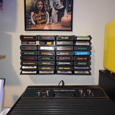 Super Nintendo SNES Game Cartridge Tray holds 10 Rack/stand/storage/box ...