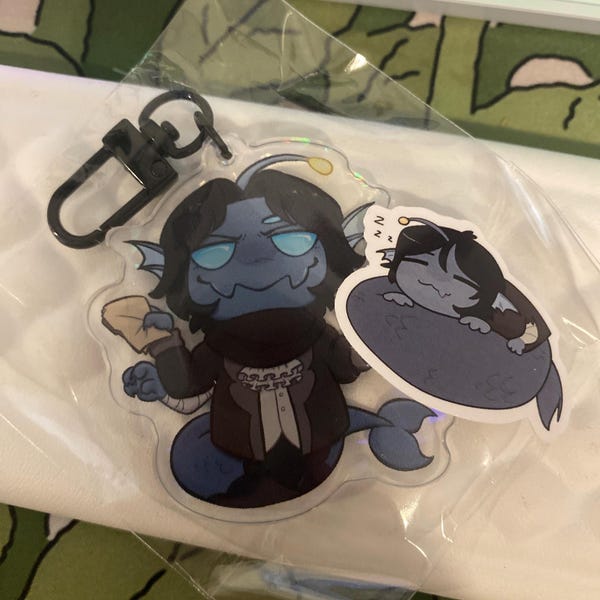 PREORDER - Roblox Pressure Holographic Acrylic Keychains - Sebastian ...