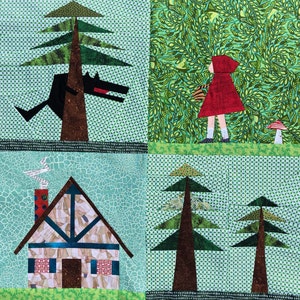 Robin Paper Pieced Quilt Block Pattern PDF | Etsy