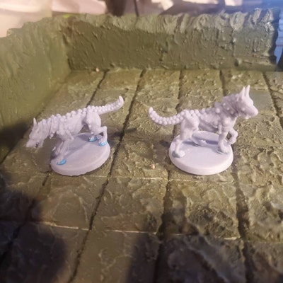 Guard Dogs, Horror Labs Printed Obsession Tabletop & RPG Miniature - Etsy