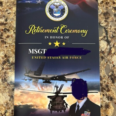 ALL BRANCHES Custom Military Retirement Invitation - Etsy