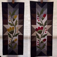 Garden Party Appliqué Quilt Pattern by Laura Heine Fiberworks Finished ...