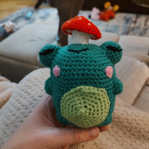 Red Car Minivan Crochet Toy Amigurumi With Christmas Tree Camper Bus ...