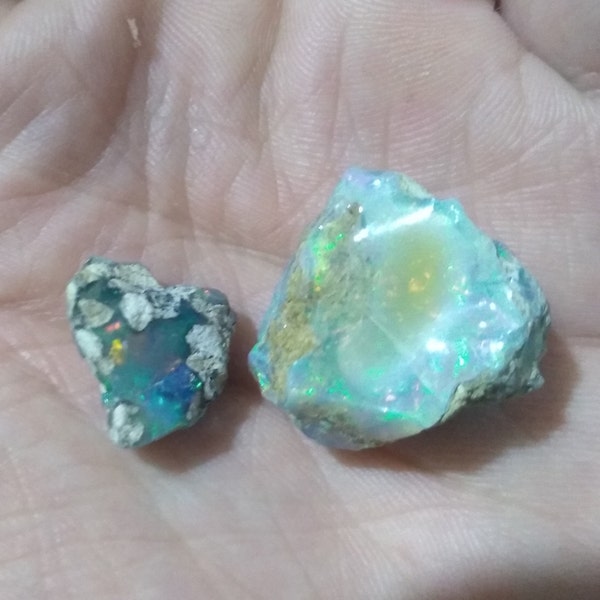 Opal Rough, Ethiopian Large Opal Specimen, Natural Opal Raw, Fire Opal Crystal, AAA Opal Rough ...