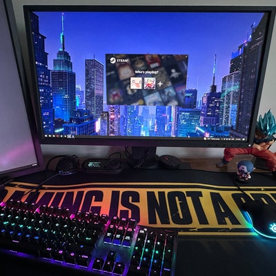 Gaming Desk Mat, Geek Placemats, HD Colorful Large Desk Pad, Eco ...