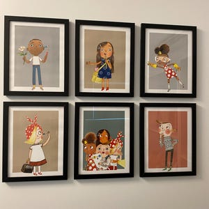 Diverse Book Character Posters - Classroom Decor Storybook Characters ...