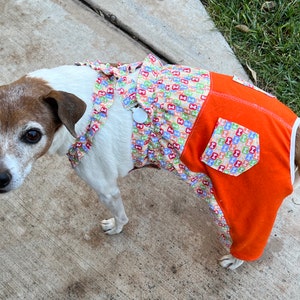 Dog Bathrobe and Towel Sewing Pattern 1665 Dog Clothes - Etsy Canada