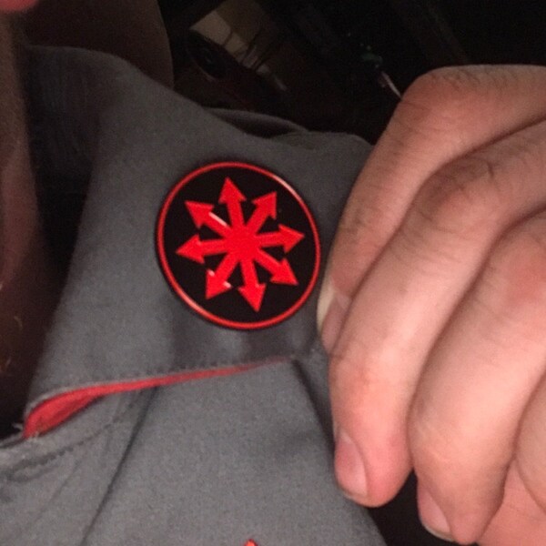 Chaos Star | 1 1/4 Inch Soft Enamel Pin | Symbol of Chaos Eternal ...