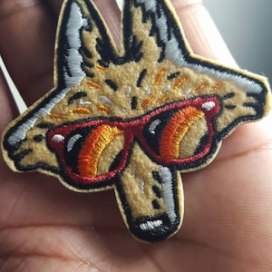 Cool as a Coyote Felt Patch - Etsy