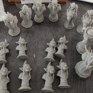 Goblin Theme Chess Set - Etsy