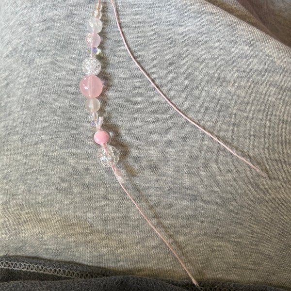 Pink Bow Tie Phone Charm Strap, Phone Lanyard, Phone Accessory, Gift ...