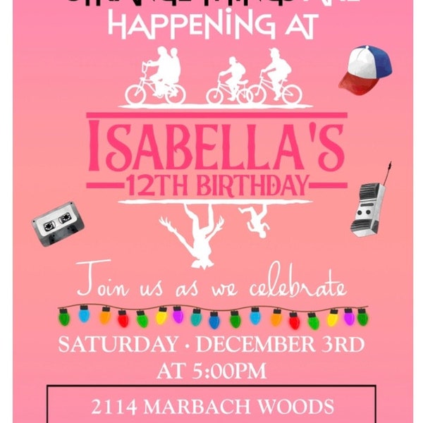 SELENA QUINTANILLA Birthday Invitation, Selena Modern Birthday, Cute ...