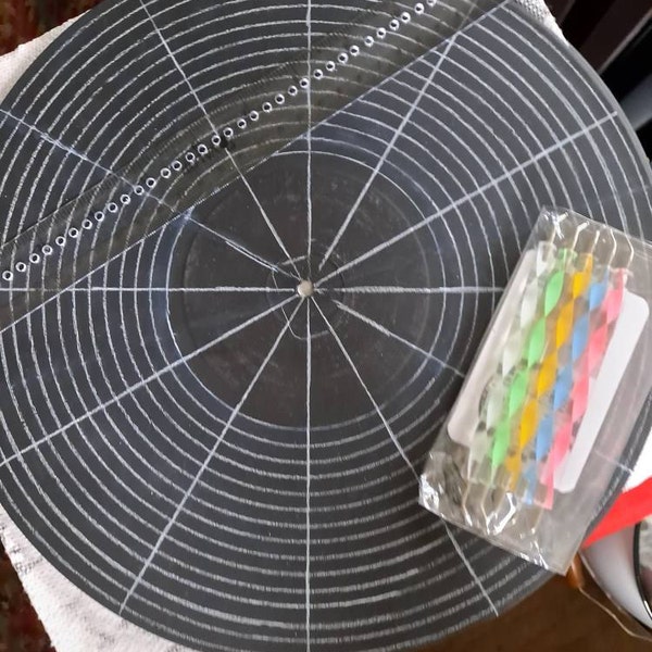 Mandala Ruler Tool Mandala Dot Art Concentric Circle Maker - Etsy