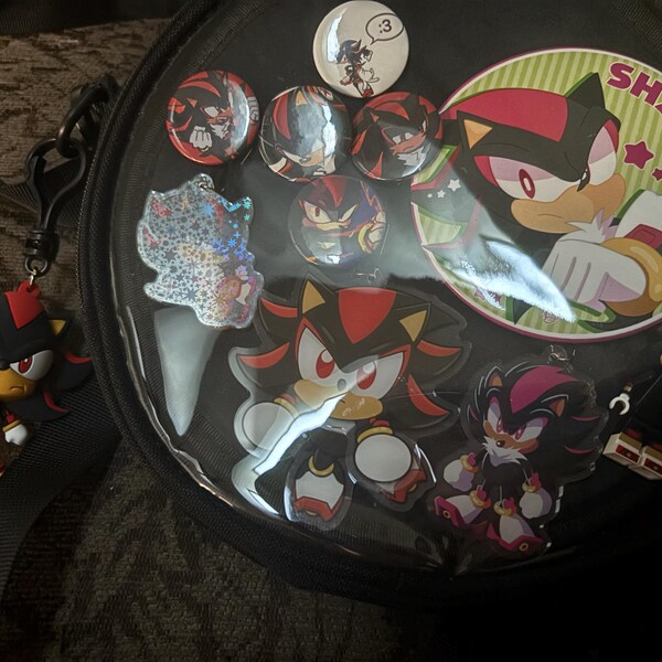 Sonic the Hedgehog and Shadow the Hedgehog Acrylic Keychains - Etsy