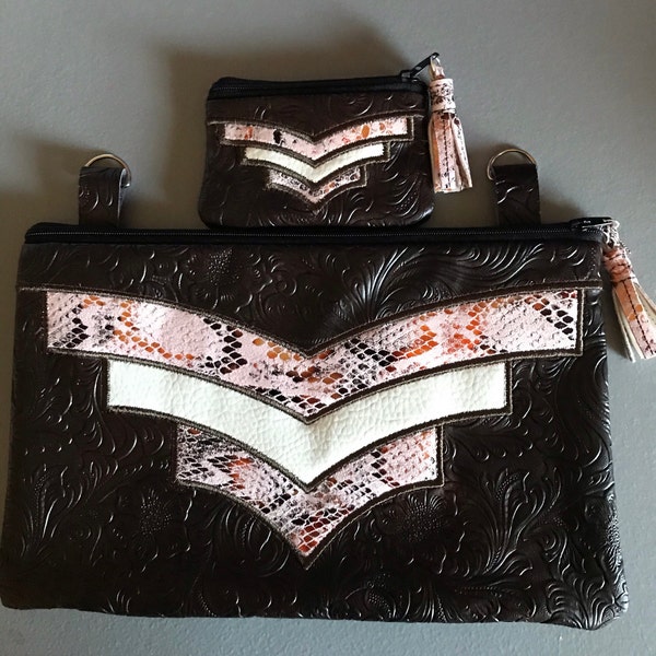 BUNDLE - That 70s Bag - in the Hoop Zipper Bags - Lined 9 Sizes From 18 ...