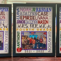 TEACHER SUBWAY ART Personalized Custom Printable Gift End - Etsy