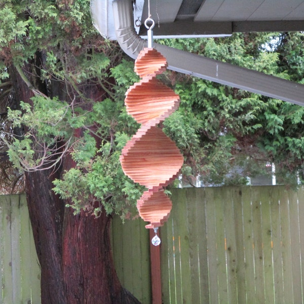 Cedar Wind Spinner - Etsy