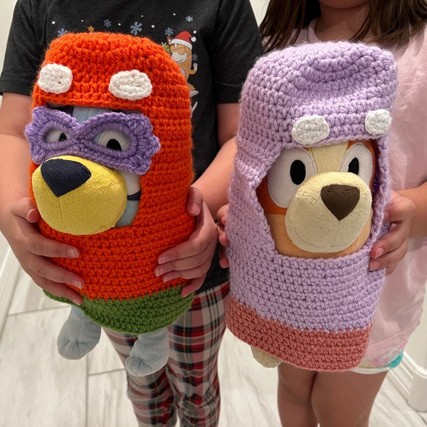 1 Crocheted Bob Bilby (bluey) Puppet for Toddlers / Kids, Gift, Toy. - Etsy