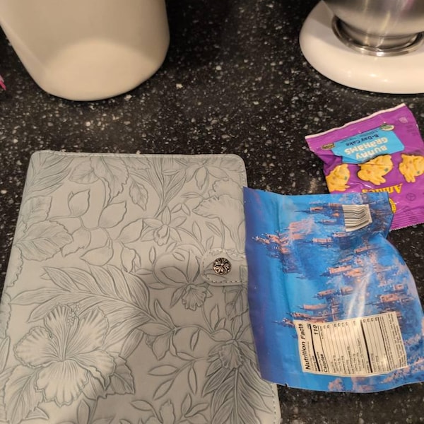 Embossed PU Leather Binder Cover,personalized 3-ring Binder Leather ...