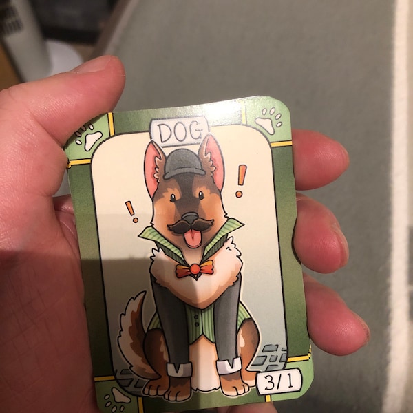 5 of Each Cat and Dog // Jinnie Fay Tokens for Magic the Gathering - Etsy