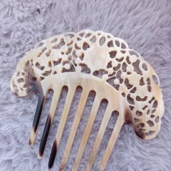Art Nouveau Fan Hair Comb, Gibson Hair Comb, Hair Ornament , Style Hair ...