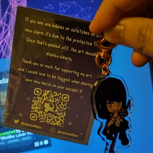 IN STOCK Limbus Company Acrylic Charms Set 01 Unofficial Fan Merch Yi ...