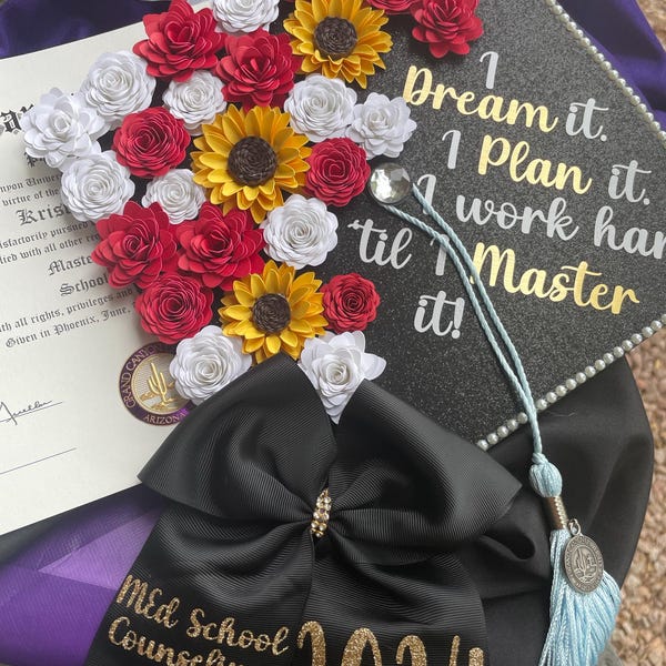 Custom Graduation Cap - Etsy