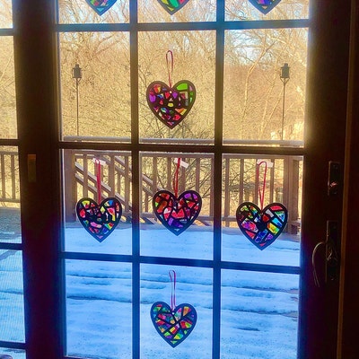 Peace Sign Suncatcher Craft Kit Hippie Birthday Party Favors - Etsy