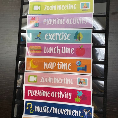 Custom Cards Add on for Printable Visual Schedule - Etsy