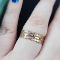 Pure Gold, 24 Karat Solid Gold Ring,100% Pure Recycled Gold, Unisex ...