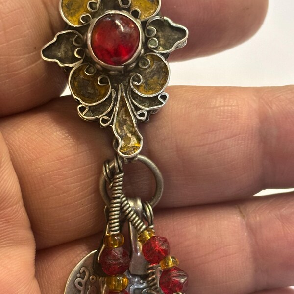 Antique Berber Silver Fibula From Southern Morocco. Ancient Berber ...