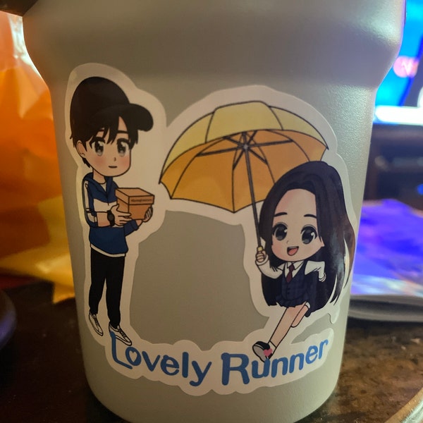 Lovely Runner Sticker, K-drama Sticker Sheet, Korean Drama Merch ...