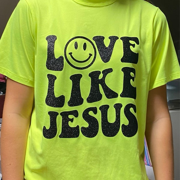 Love Like Jesus SVG: Christian Shirt Design (digital Download) - Etsy