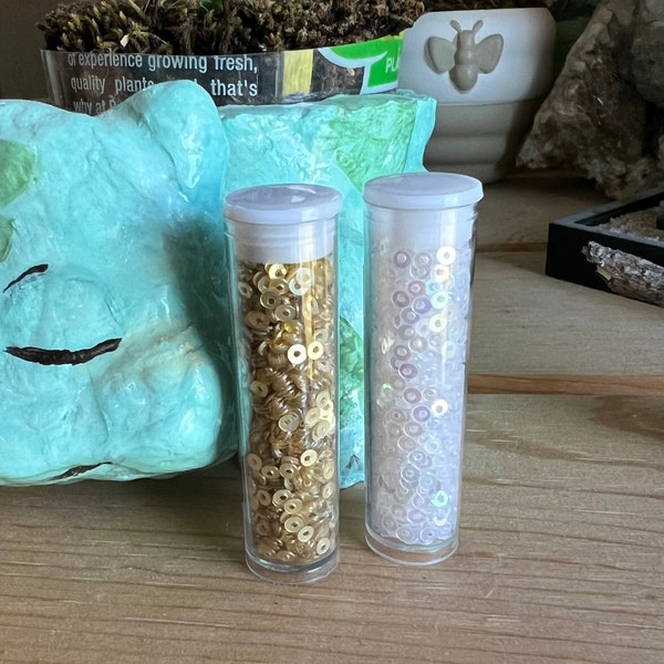 2mm Flat Round Sew on Sequins, Round Sequins, Bright Sequins, 3gms per ...