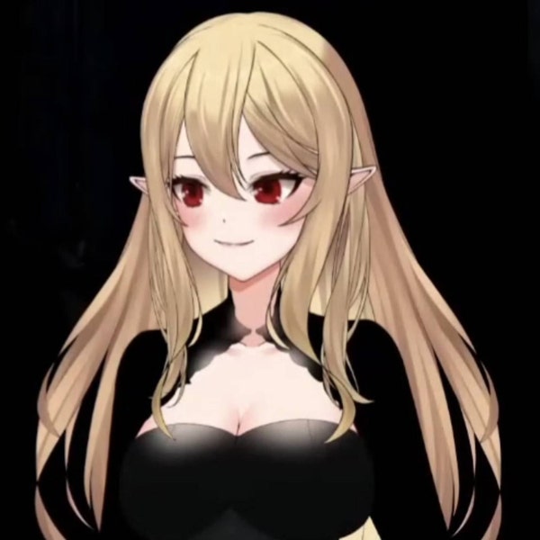 Customizable Vtuberpremade Live 2d Vtuber Model Cute Elf Anime Girl For Vtubing Streaming