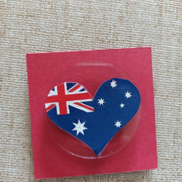 Heart Australia Flag Svg, Dxf, Eps Vector Files for Silhouette, Cricut ...